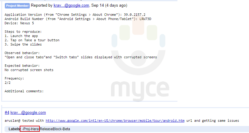 Android LMP build LRW73D and Project Hera spotted - Myce.wiki